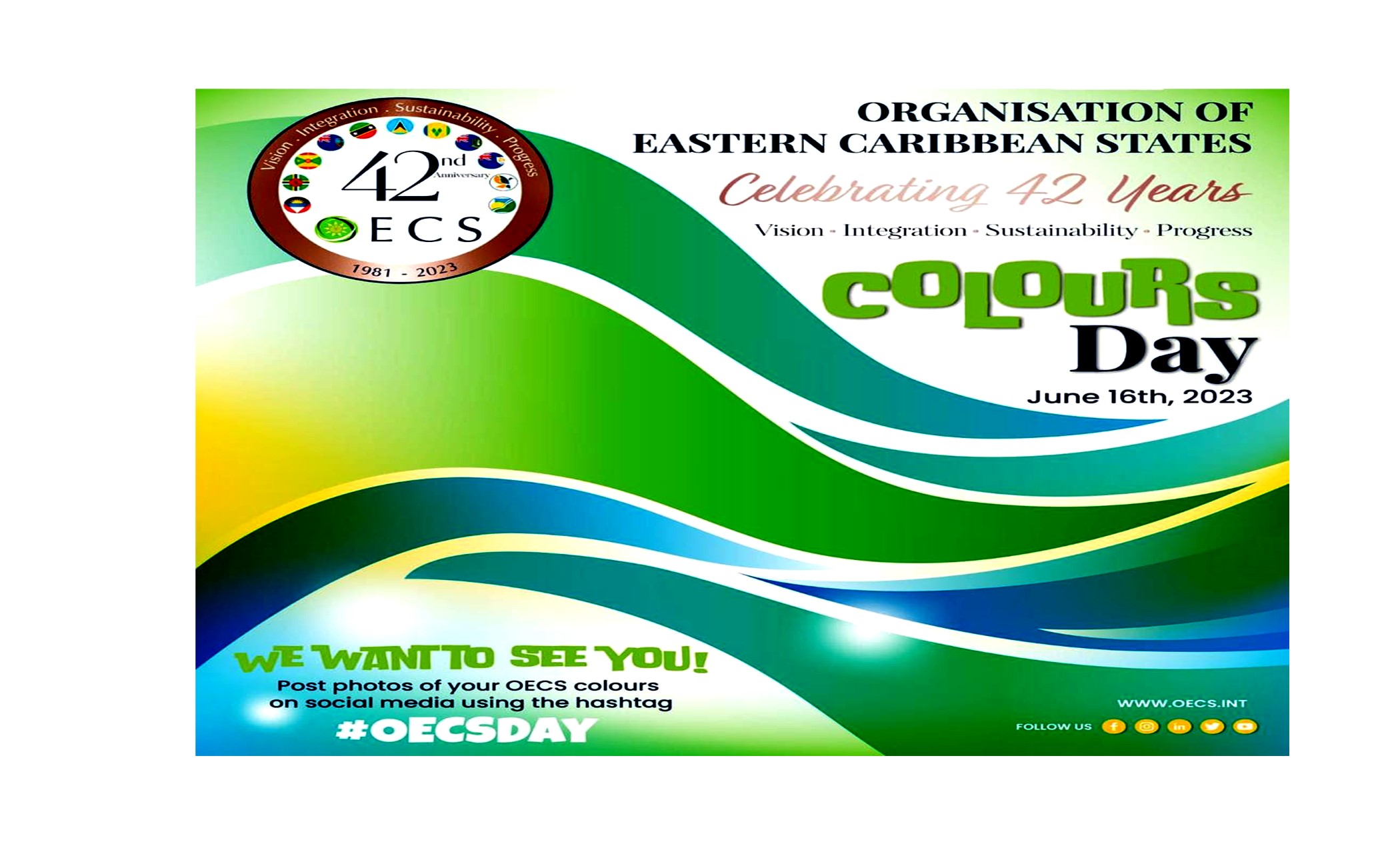 OECS ANNOUNCES “COLOURS DAY” AS PART OF ITS 42ND ANNIVERSARY ...
