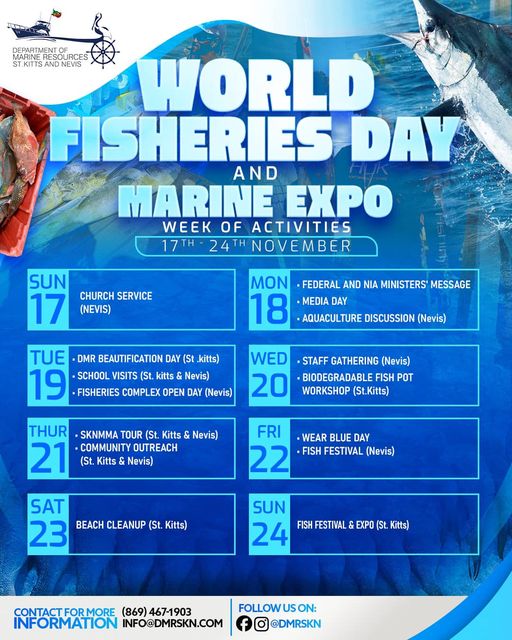 Department of Marine Resources to Mark World Fisheries Day with Week of ...