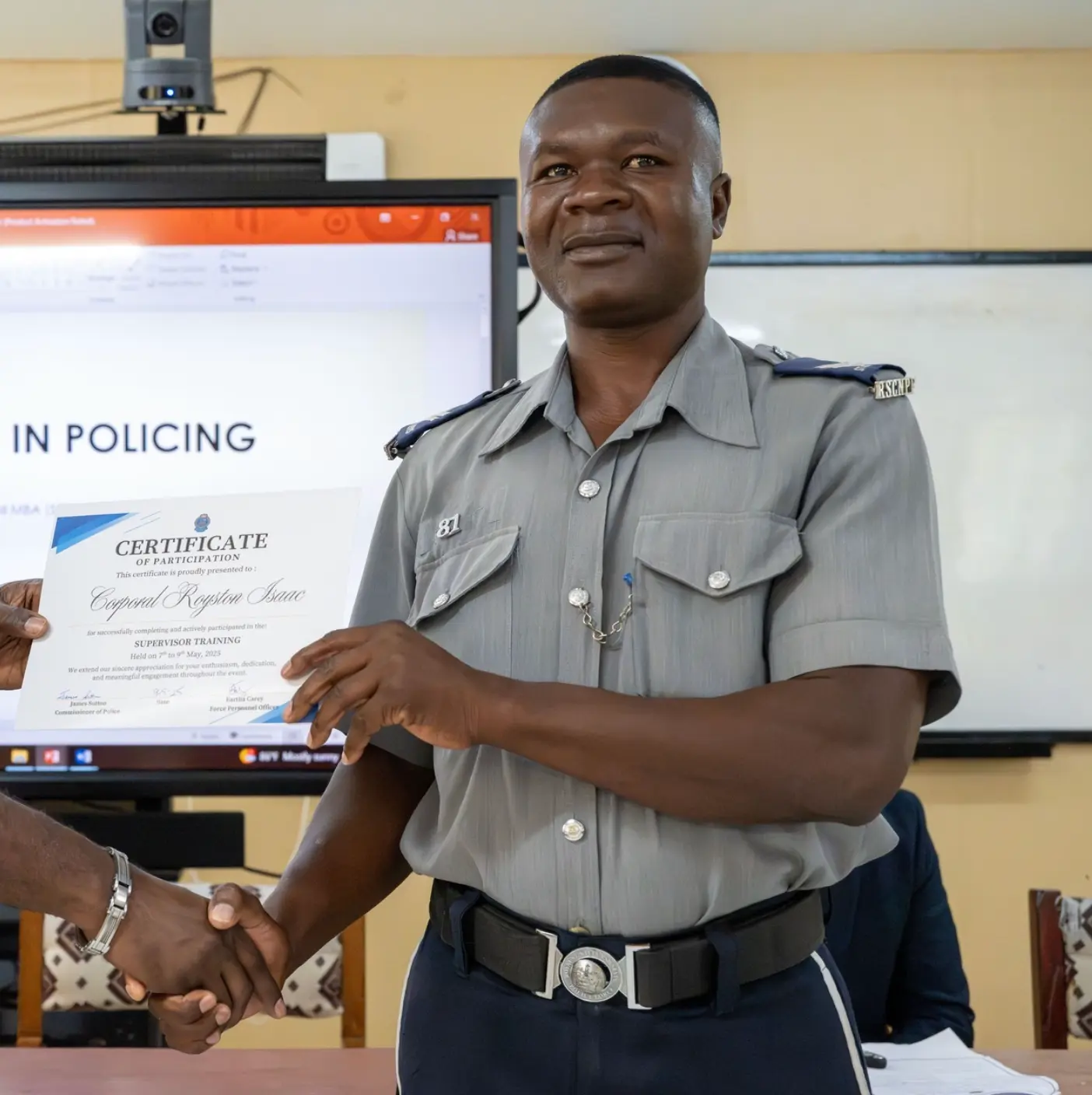 RSCNPF Mourns Passing of Corporal Royston Isaac - SKN SOURCE